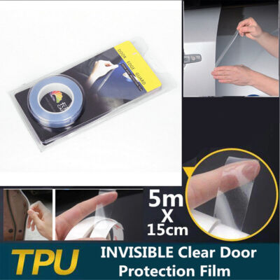 5M Door Edge Guard Anti Scratch Vinyl Films Invisible clear Anti ...