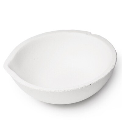 Fused Silica Ceramic Melting Dish Crucible Melt Gold Silver 175 Dwt 4 ...