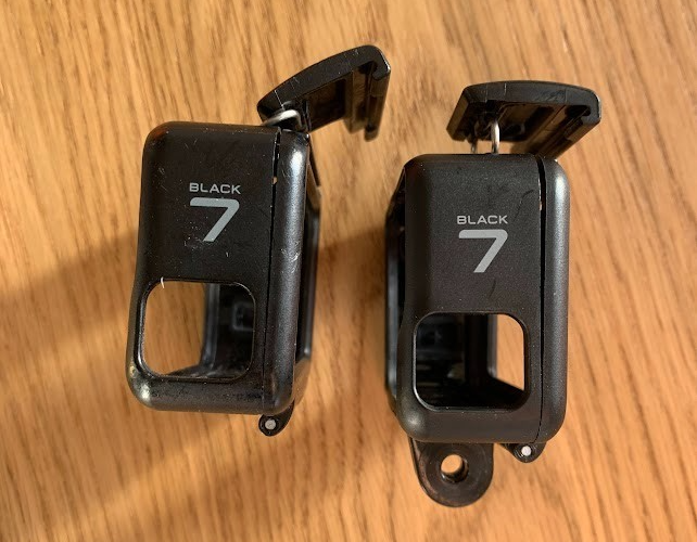 Genuine GoPro Mounting Frame For Hero7 black plus extra broken one for ...