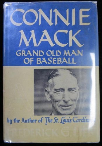 1945 Connie Mack Phil A's Hardcover Book Signed by (3) Players 1st ...