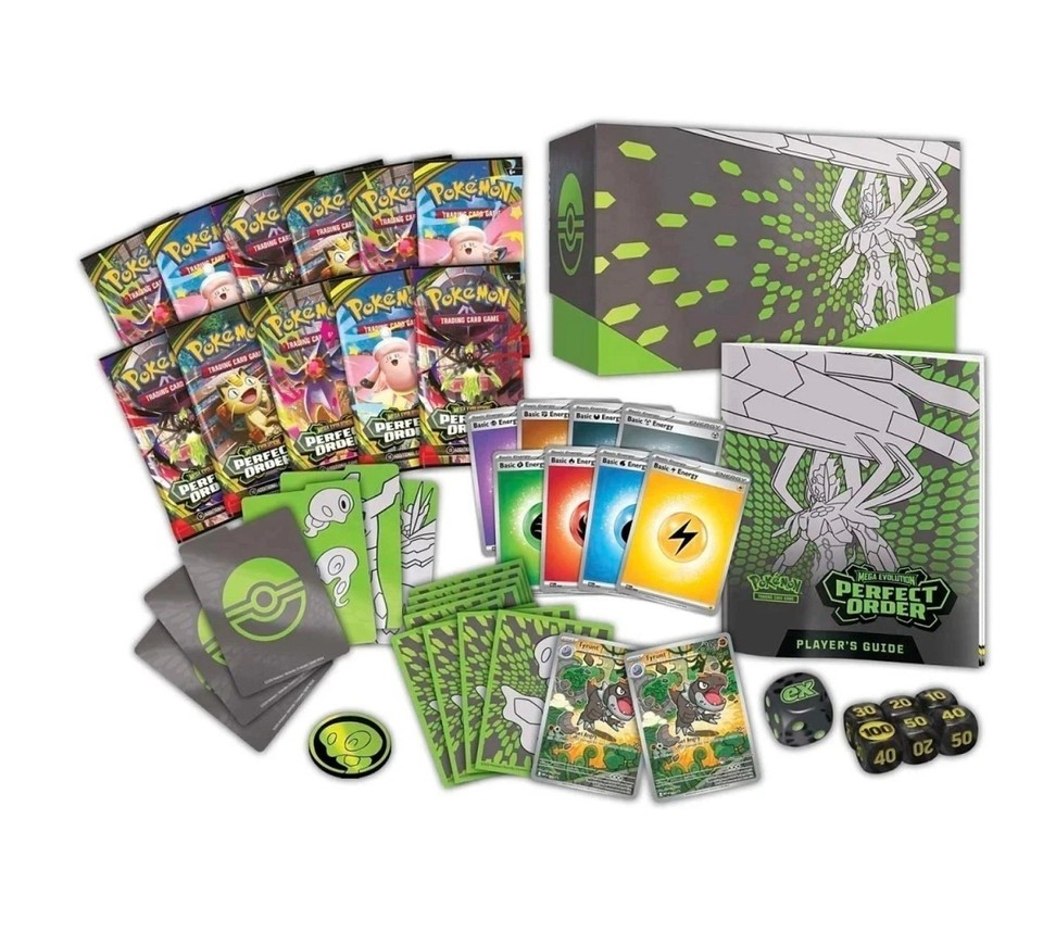 🐉 Pokémon TCG Perfect Order ETB Pokémon Center Edition PRESALE 🔥 | eBay UK