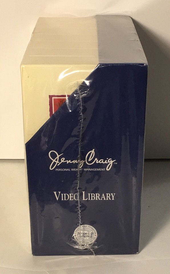 Jenny Craig Personal Weight Management VHS Tapes Video Library Set of 7 ...