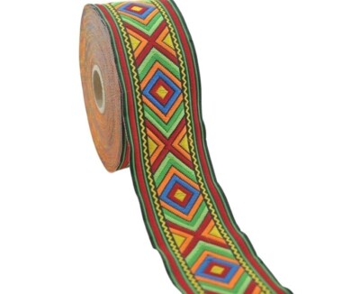 10yds Embroidered RIBBON/TRIM*Aztec Ethnic 2" | eBay