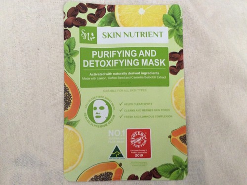 Skin Nutrient Purifying & Detoxifying Face Mask 25ml | eBay Australia