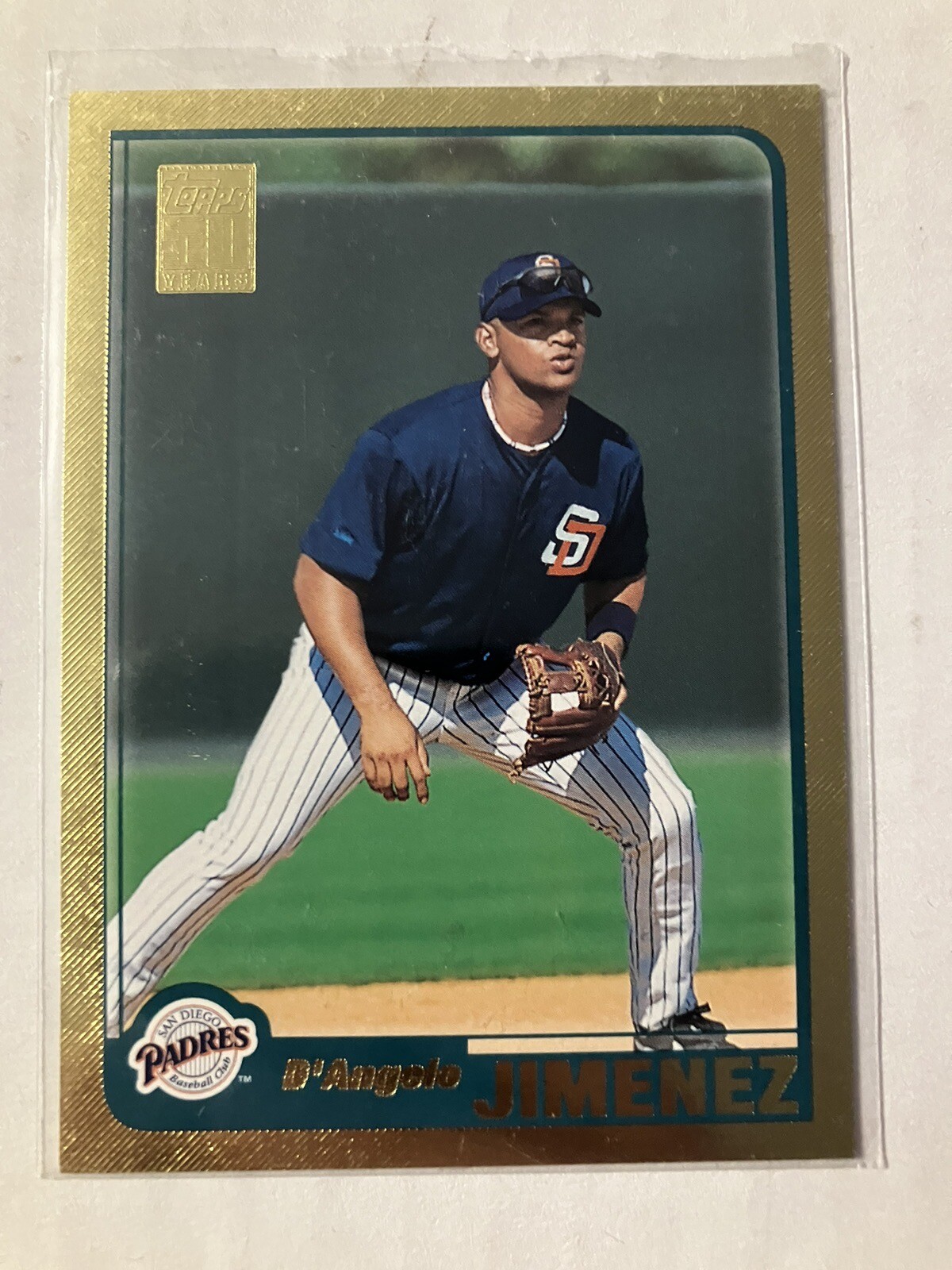 2001 Topps Traded & Rookies Gold /2001 D'Angelo Jimenez #T177 | eBay