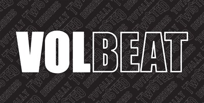 Volbeat vinyl decal sticker Car Truck Hard Rock Band Logo Metal | eBay