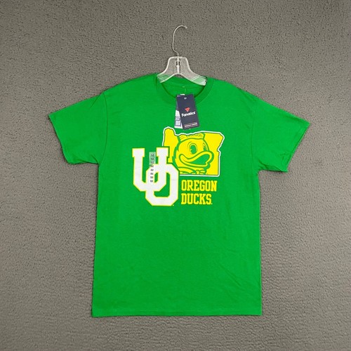 Fanatics T-Shirt Mens Medium Green Oregon Ducks Graphic Football Dad ...