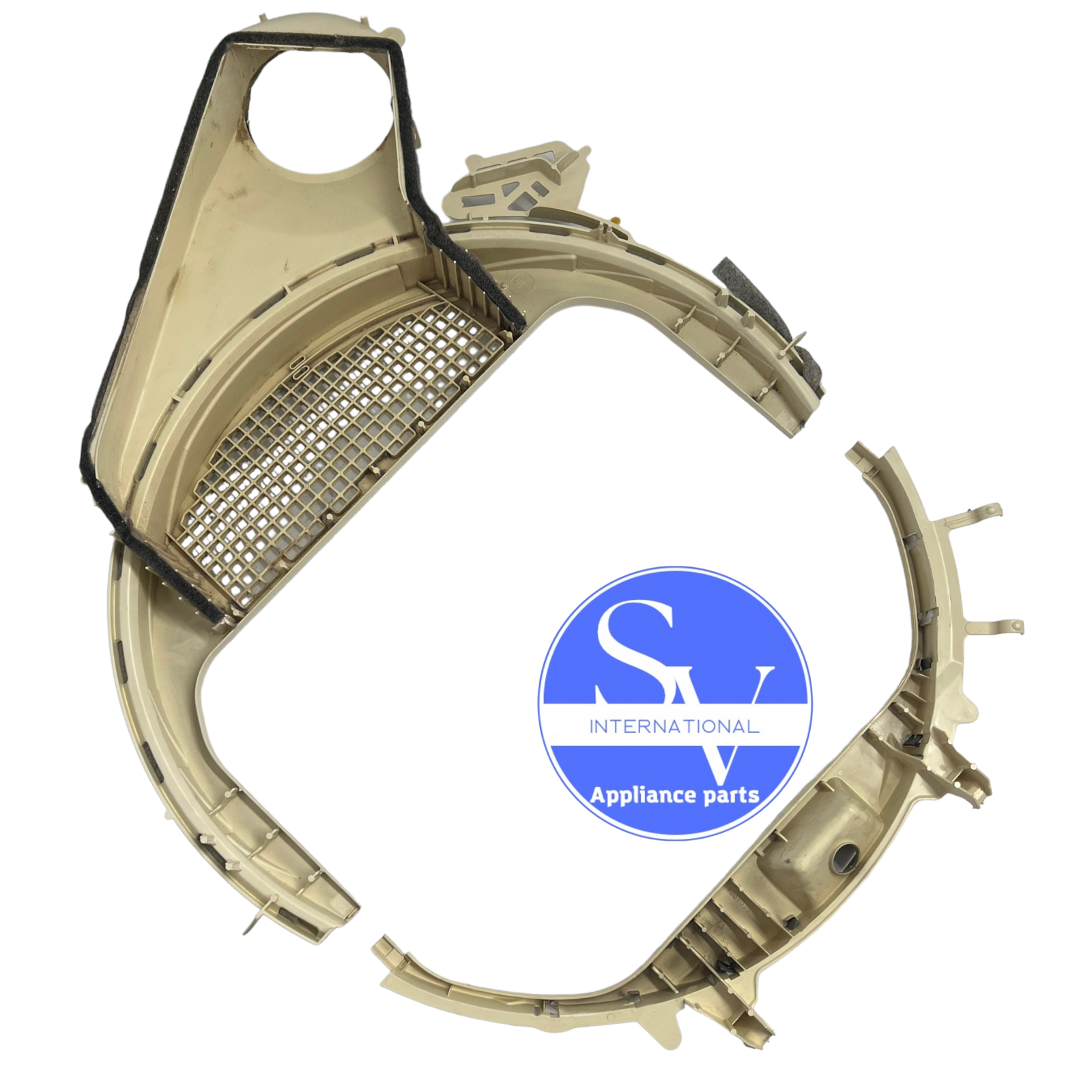 GE Dryer Air Duct And Drum Bearing Front WE14M92 WE14X25080 WE3M26 ...