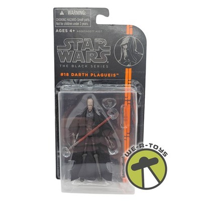 Star Wars The Black Series #18 Darth Plagueis Action Figure 2013 Hasbro ...