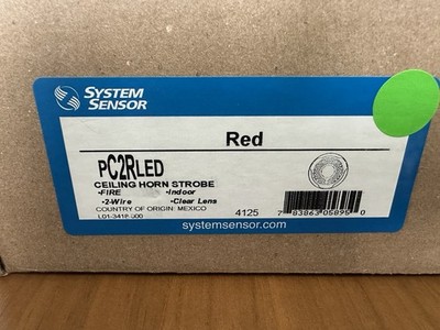 System Sensor PC2RLED LED Horn Strobe, Ceiling | eBay