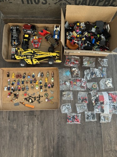 Lego Miscellaneous Minifigure Lot, Unopened Bags & Vehicles. | eBay