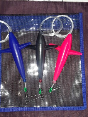 3 Pack Asst #5 Rigged Trolling Bird Teaser FISHING LURE Saltwater. | eBay