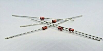 DIODES, INC. 1N4732A ZENER DIODE 1W 4.7V 5% UNIDIRECTIONAL DO-41 20-PC ...
