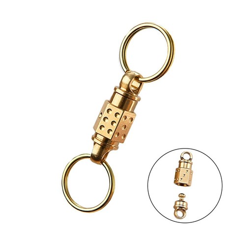 Practical Universal Joint Keychain for Backpacks and Carabiner Hooks ...