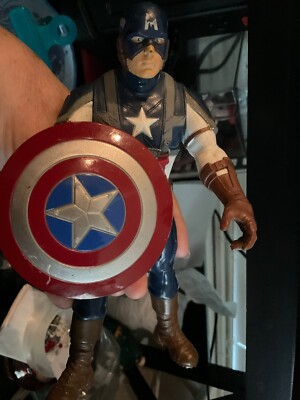 Disney Parks Marvel Captain America 8” With Shield | eBay