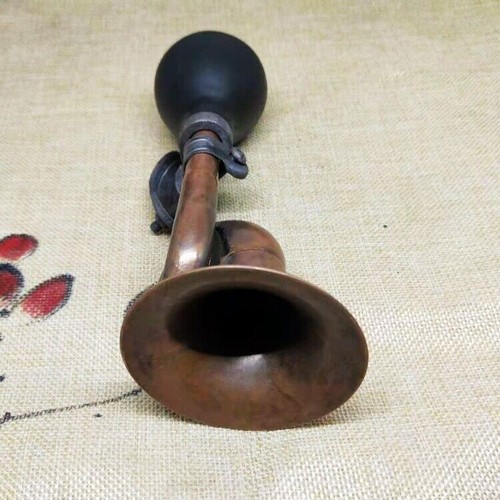 Old Chinese Brass Presses Air Horn Bicycle Rickshaw Bell Usable ...
