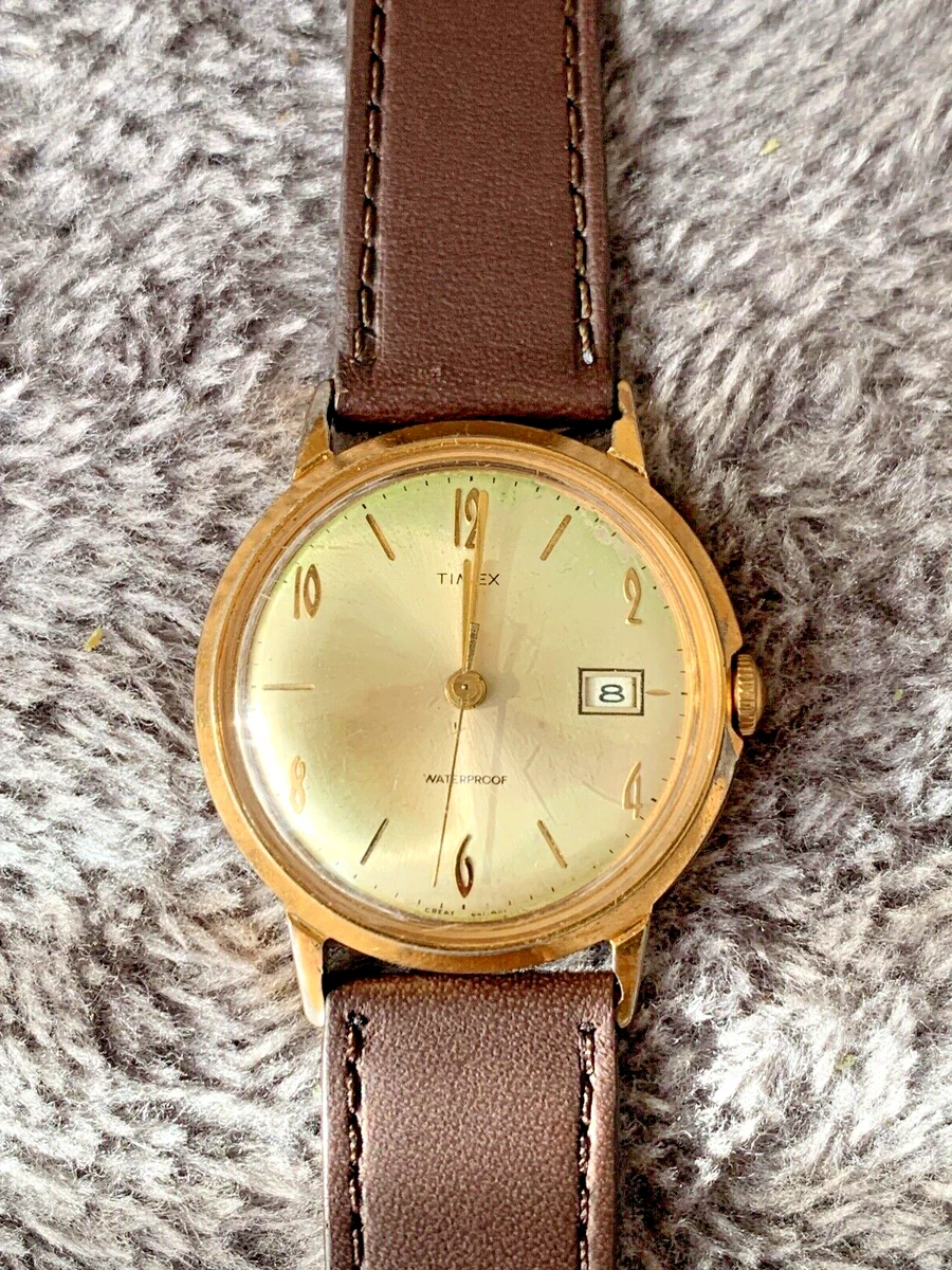 1960’s Vintage, Stem Wind Timex Wristwatch With Automatic, 57% OFF