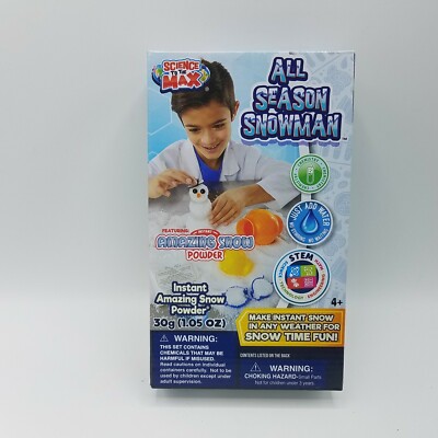 Be Amazing Toys All Season Snowman Science Kit | eBay