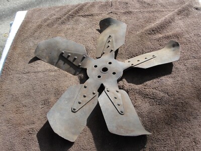 Vintage 1960's Ford 5 Blade Cooling Fan Blade 19 1/2" Diameter Fan | eBay