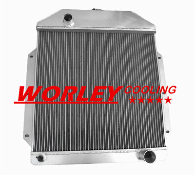 3 Row Aluminum Radiator for Ford v8 Cars 1949 1950 1951 1952 1953 ...