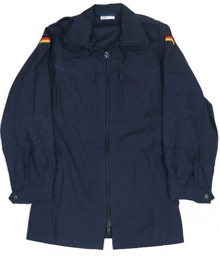 Medium - German Bundeswehr Navy Deck Jacket Blue Naval Surplus Coat ...
