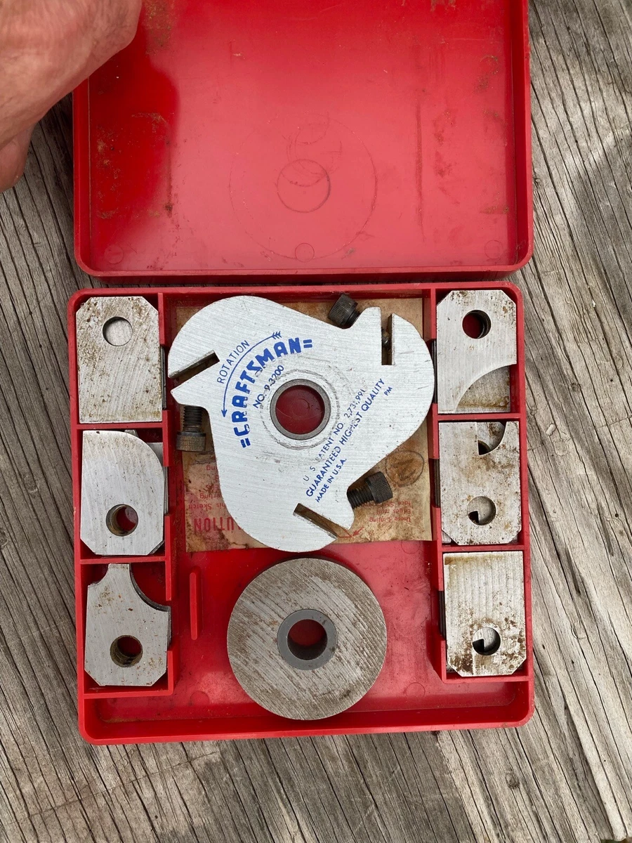 Craftsman Molding Cutters