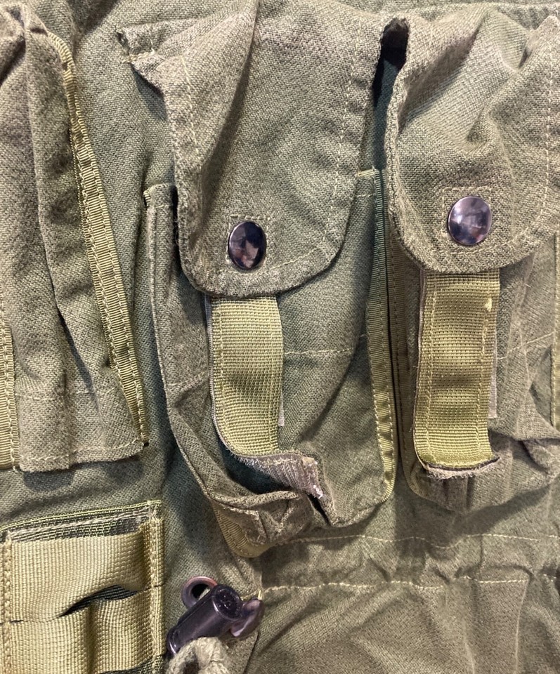 Canadian Army Military Tactical Vest Size: XL Green 8415-21-911-8350 ...