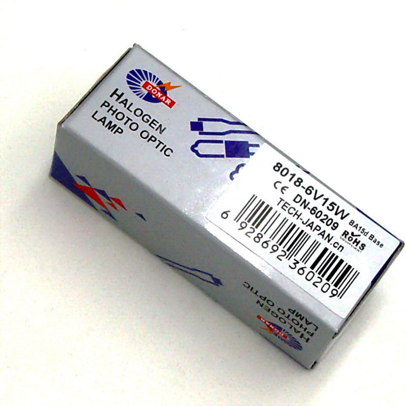 8018 6V15W BA15D NIKON 76906 LEITZ 166-324 500-012 Bulb LEICA ...