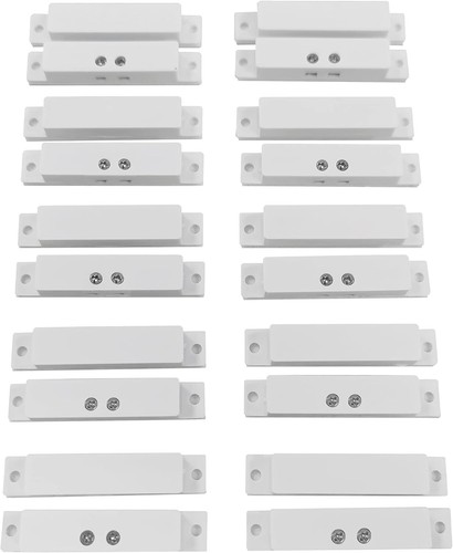 10 Sets Pack of Wired Surface Mounted Alarm Magnetic Contacts Door ...