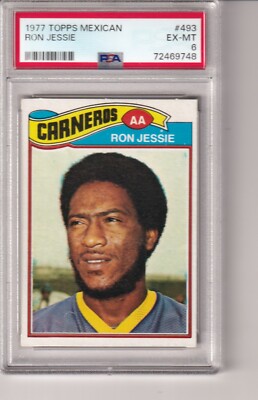 1977 Topps Mexican # 493 RON JESSIE Rams Kansas PSA 6 | eBay