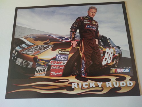 NASCAR Postcard Ricky Rudd #88 Snickers Ford 2007 | eBay