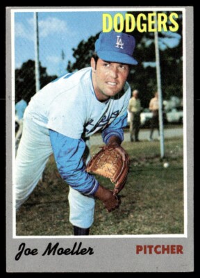 1970 Topps Baseball #97 Joe Moeller Los Angeles Dodgers | eBay