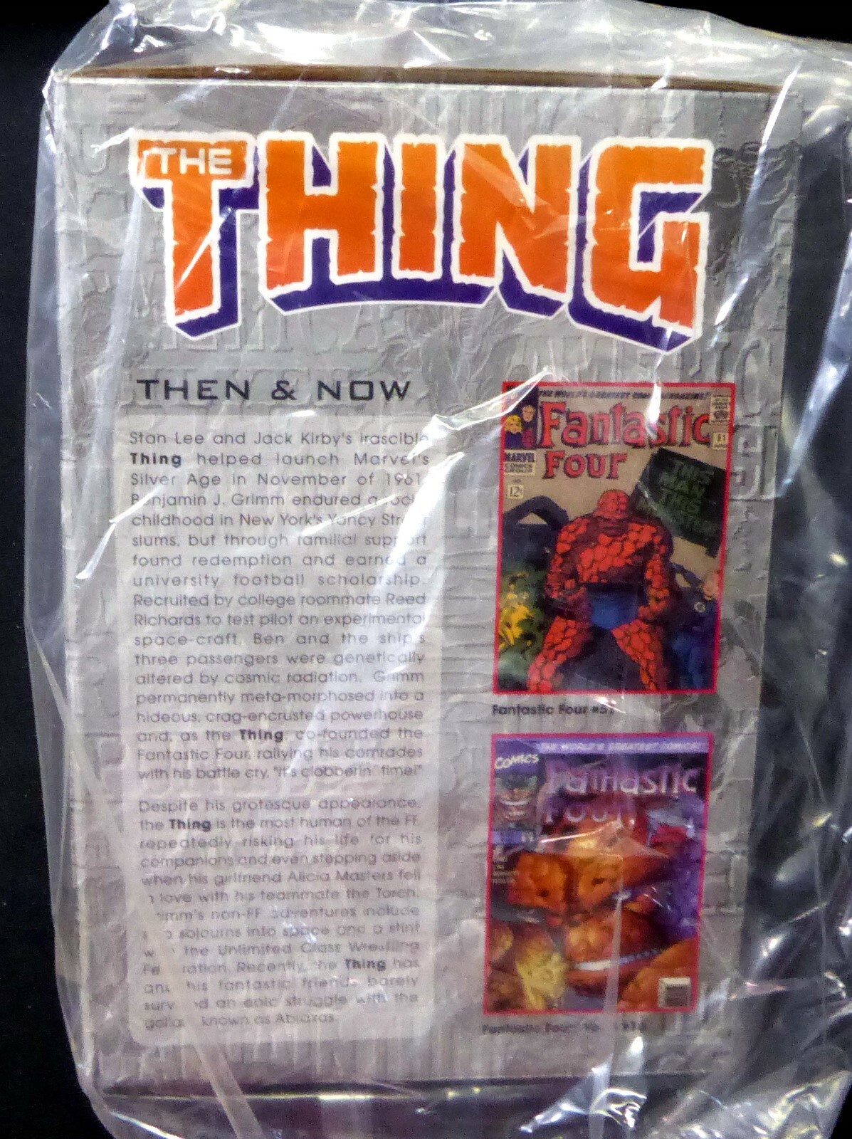 The Thing Bust Statue New2001 Ben Grimm Bowen Fantastic Four FF4 Marvel ...