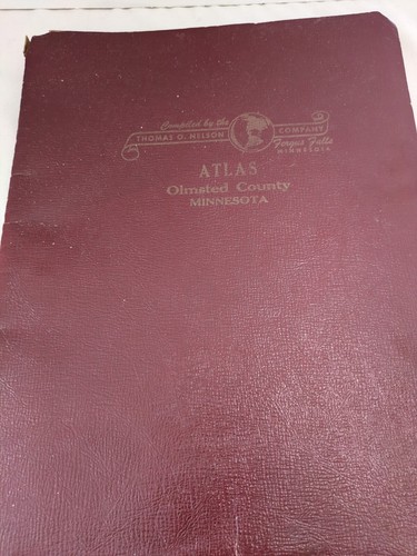 Thomas Nelson Atlas of Olmsted County, Minnesota 1956 / Maps Plat Book ...
