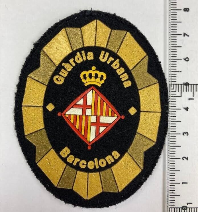 Police Patch / Barcelona Urban Guard Police Emblem Patch- - La Paz ...