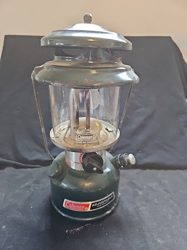 Coleman Model 286A adjustable 1-mantle gas lantern. | eBay
