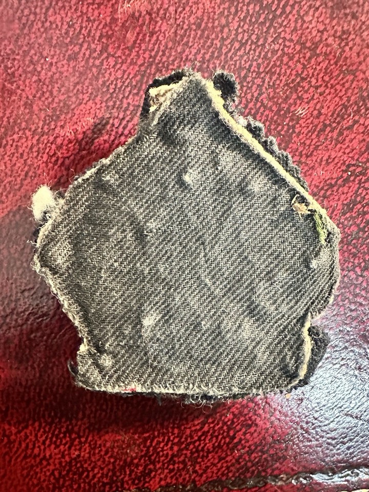 A WW2 British Army Warrant Officers Bullion Sleeve Badge Kings Crown ...