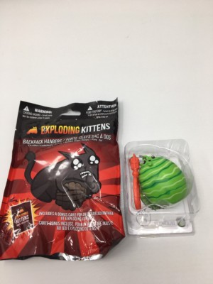 Exploding Kittens Backpack Hanger Key Chain - Cattermelon | eBay