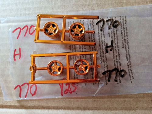 AMT Four (4) Nice Wheels 1/25 scale Package # 770 | eBay