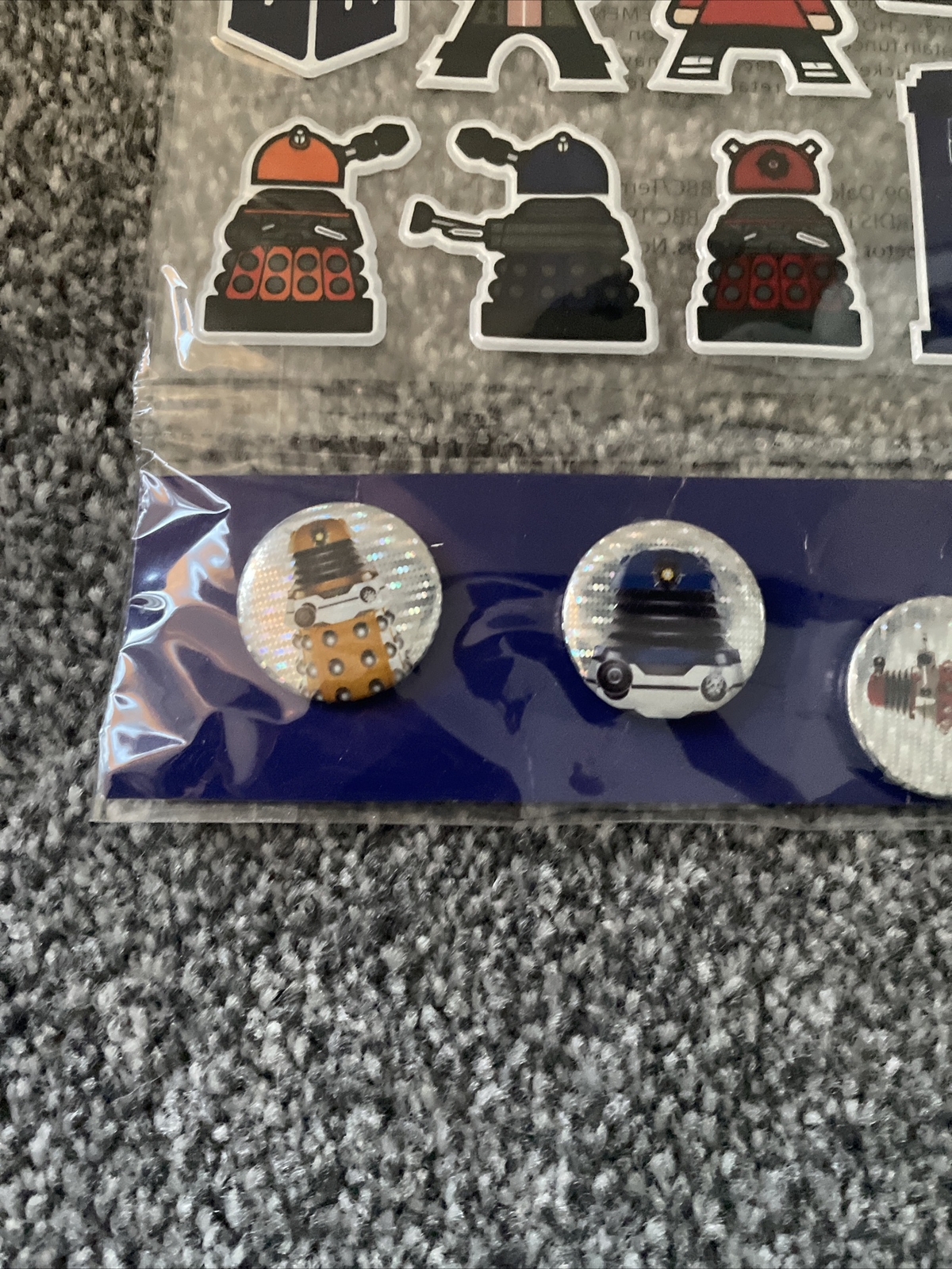 Doctor Who Badges and Stickers Sealed | eBay UK