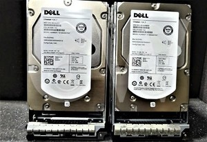 (LOT OF 10) Dell W347K 0W347K 600GB 15K RPM 6Gb/s 3.5" SAS SERVER HDD ...