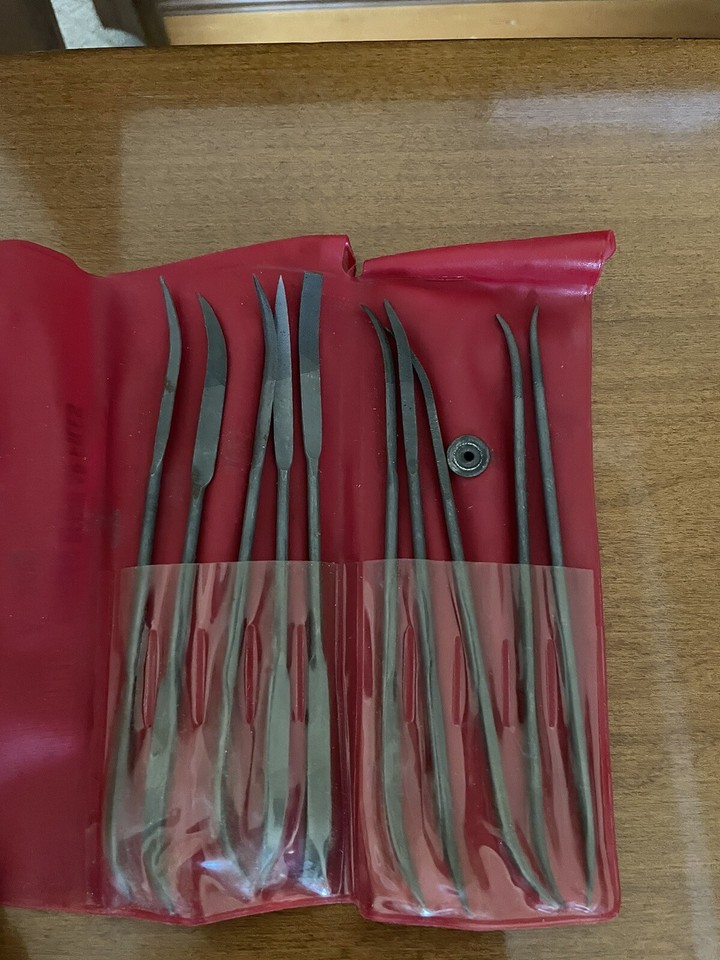 DIE SINKERS RIFFLER File Set Regular Files 10 Pieces 3x140mm | eBay