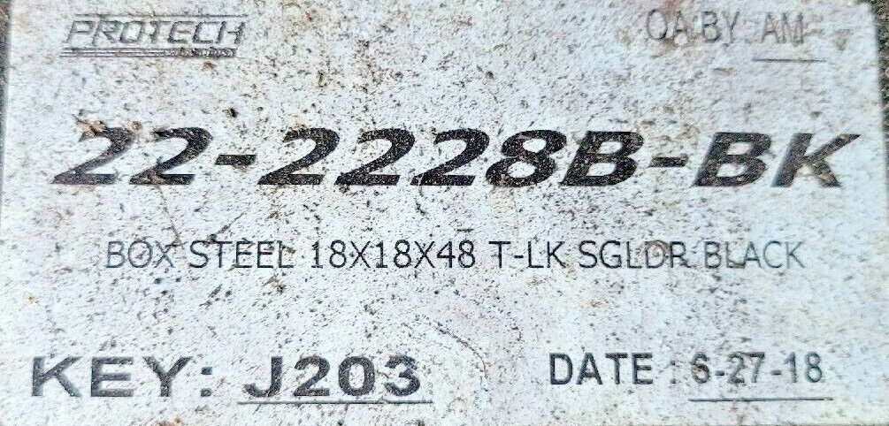 J201 To J300 Pair of Keys For Protech Tool box. cut to your key code ...