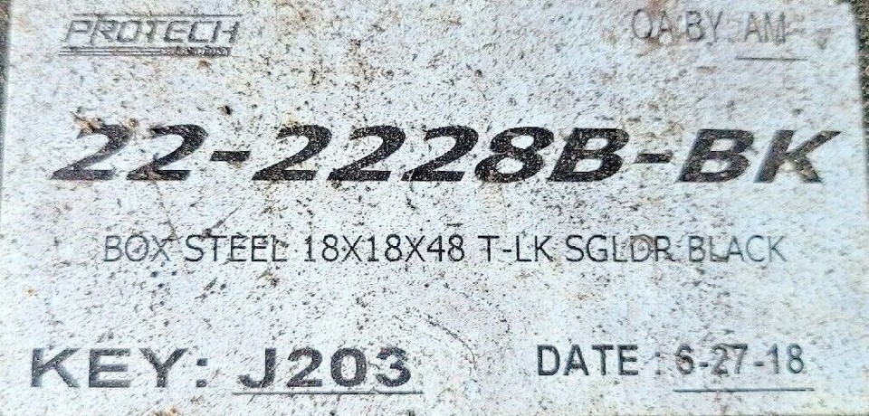 J201 To J300 Pair of Keys For Protech Tool box. cut to your key code ...