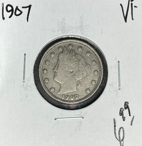 1907 LIBERTY V NICKEL ~ VF ~NICE COIN~ | eBay