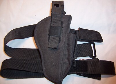 GunMate #12 RH Tactical Holster Adjustable Webbing Large Frame Semi ...