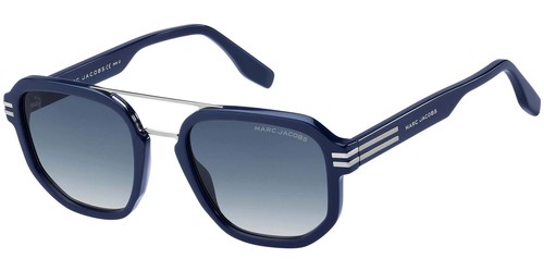 Mark Jacobs Men's Blue Stylized Pilot Sunglasses - MARC588S 0PJP 08 | eBay