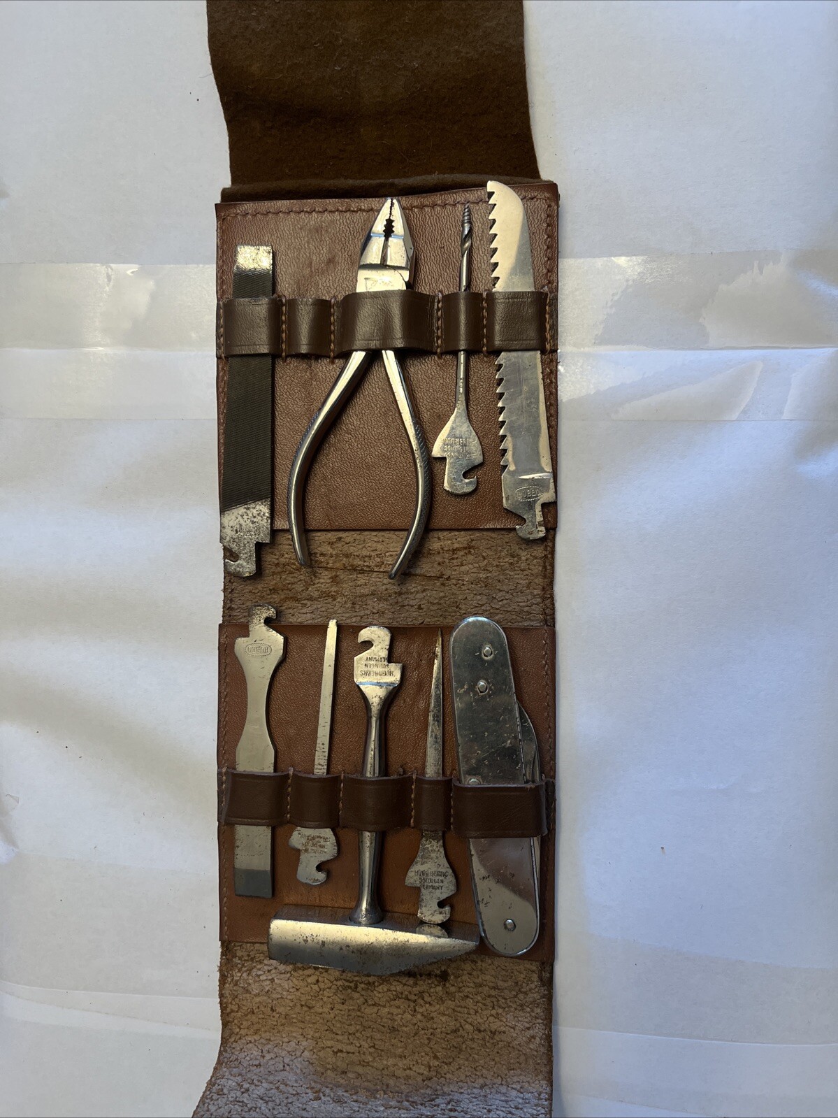 Vintage! Hugo Berns Solingen Germany. Hook Knife Multi Tool Kit in ...
