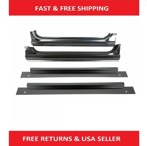 Full Inner Rocker Panels W/ Patch Panels Fits 1967-1972 Chevy C10 Truck ...
