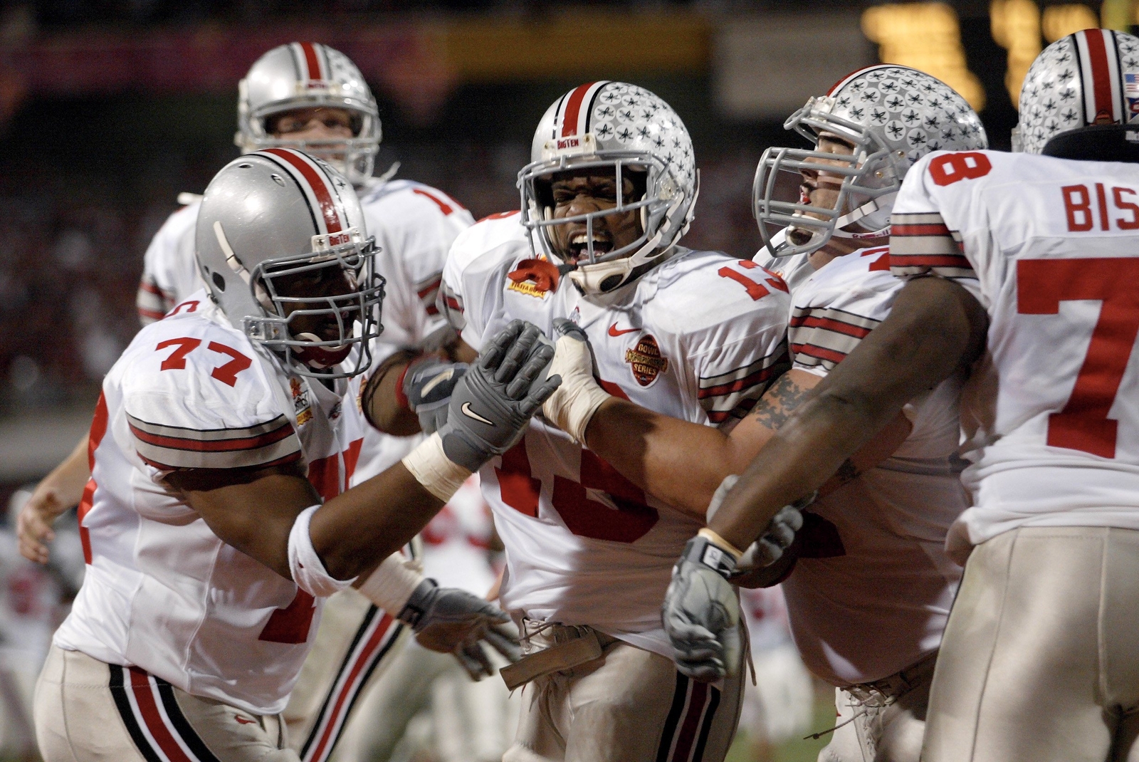 A Ohio State Buckeyes Football Team Together 8x10 Picture Celebrity ...